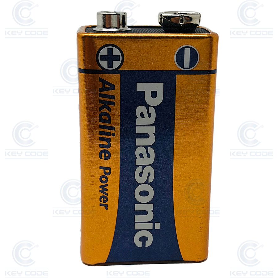 ALKALINE BATTERY 9V | Key-code